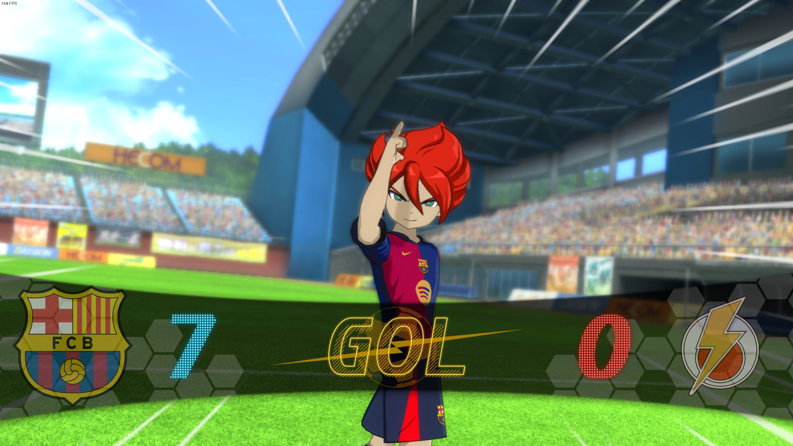 Fc Barcelona 2024/25 Full Kit Mod for Inazuma Eleven : Victory Road (PC ...