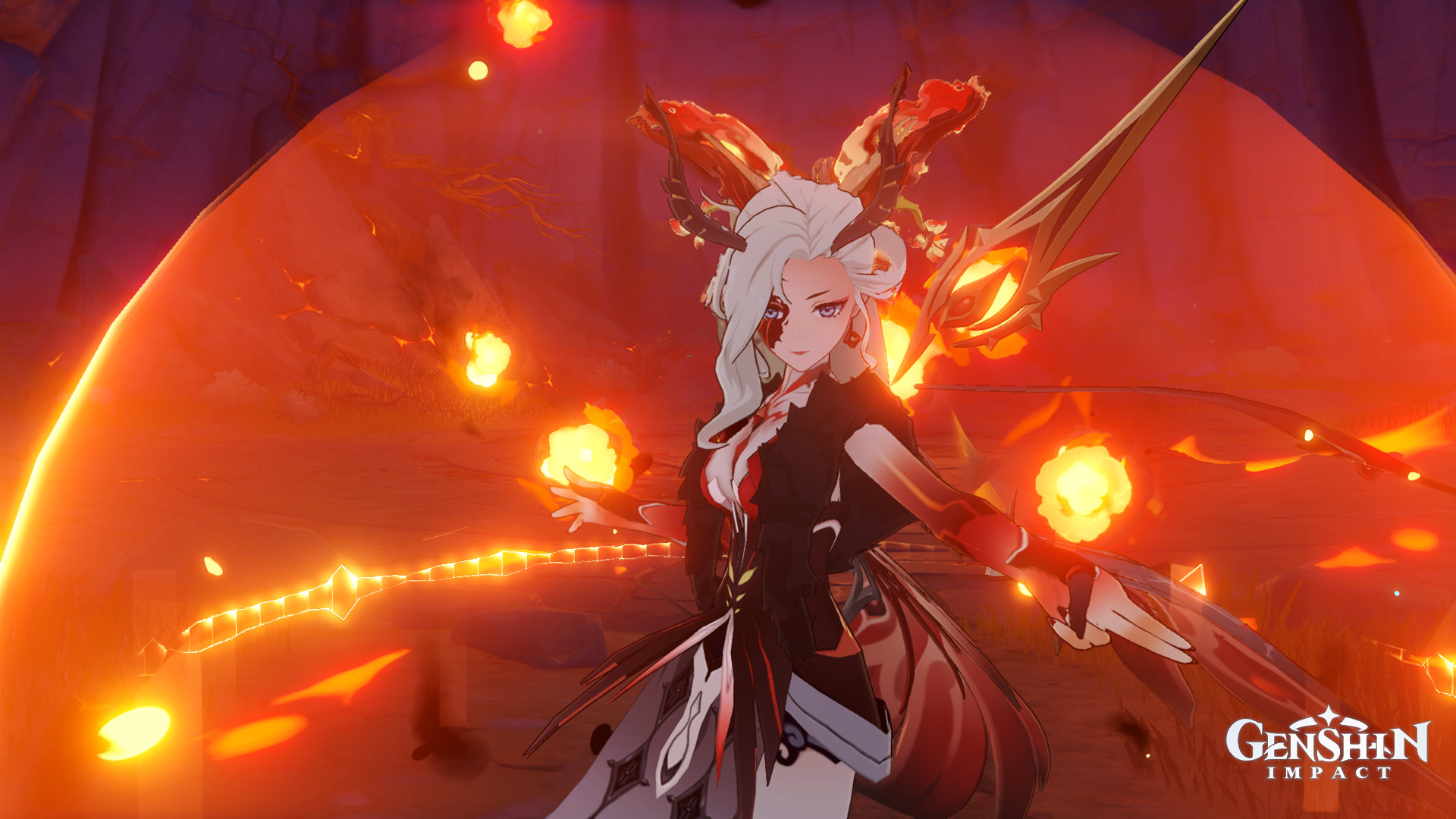 Undying Flame Signora Mod for Genshin Impact | GI Mods