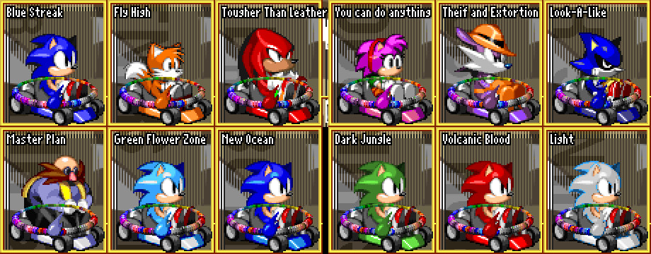 SRB2 Message Board Inspired Paintjobs Pack [OLD] Mod for Dr. Robotnik's ...