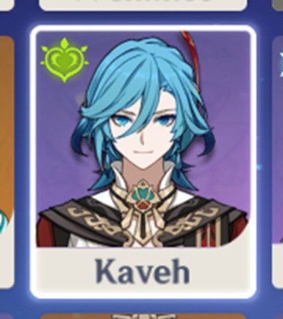 Hydro Kaveh - WITH ICONS Mod for Genshin Impact | GI Mods