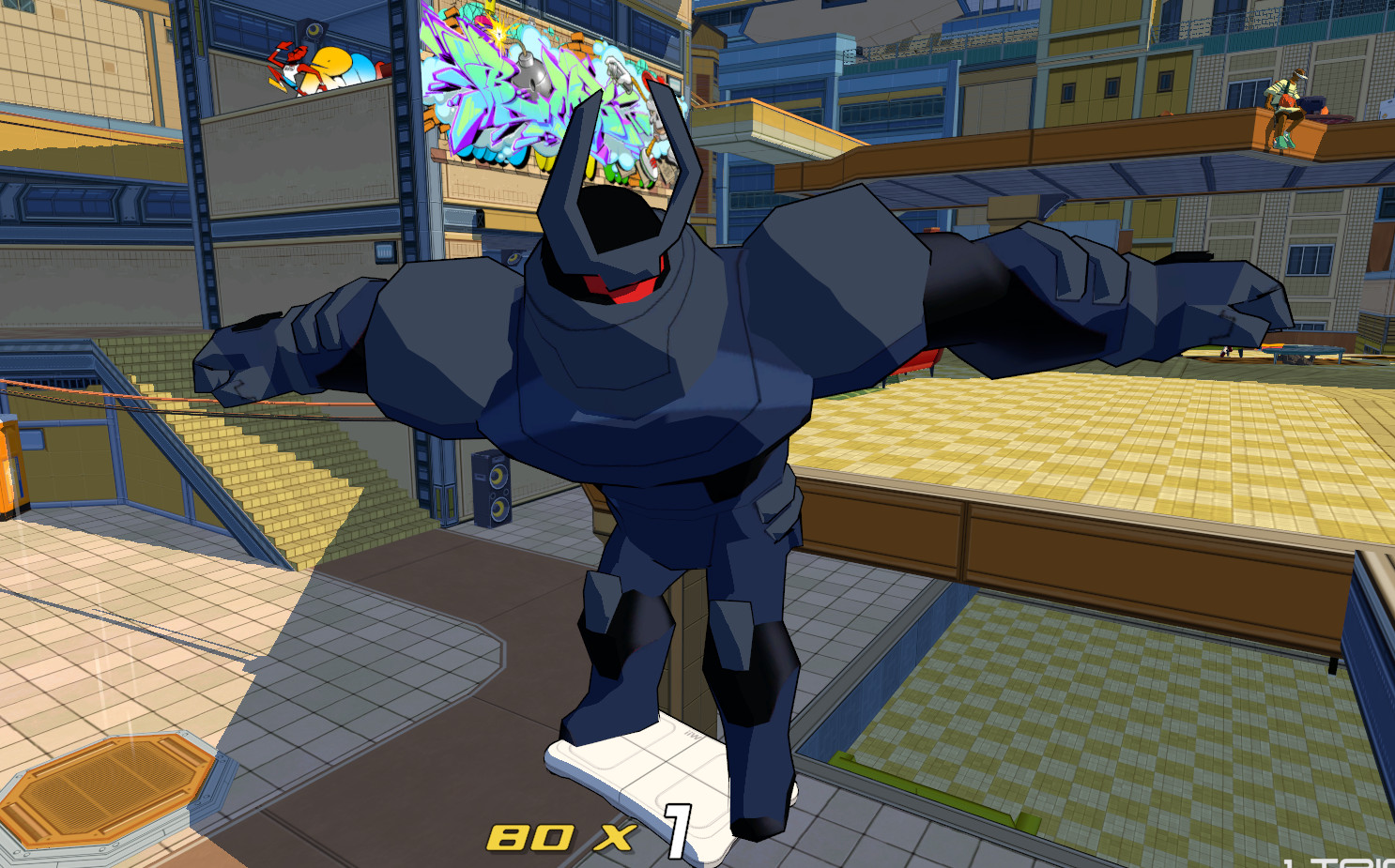 Techadon robot Mod for Bomb Rush Cyberfunk | BRC Mods