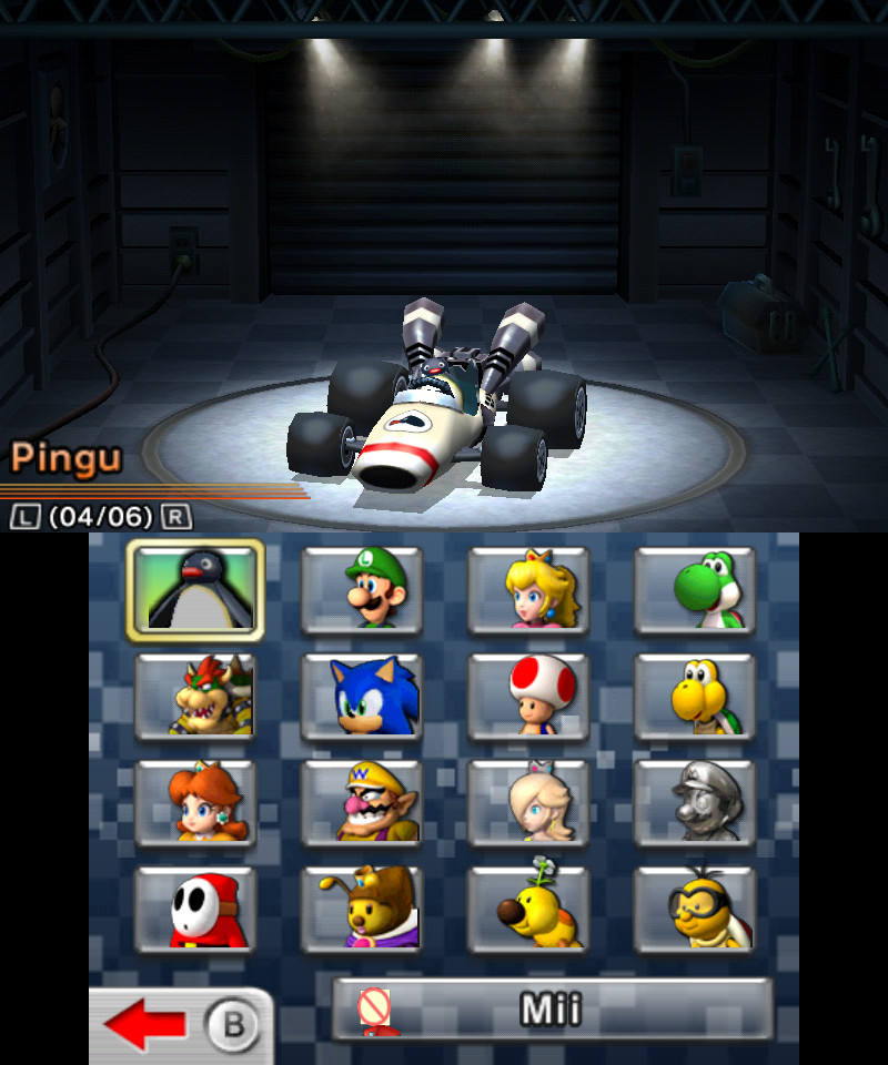 Pingu (Compatible With CTGP-7) Mod for Mario Kart 7 | MK7 Mods