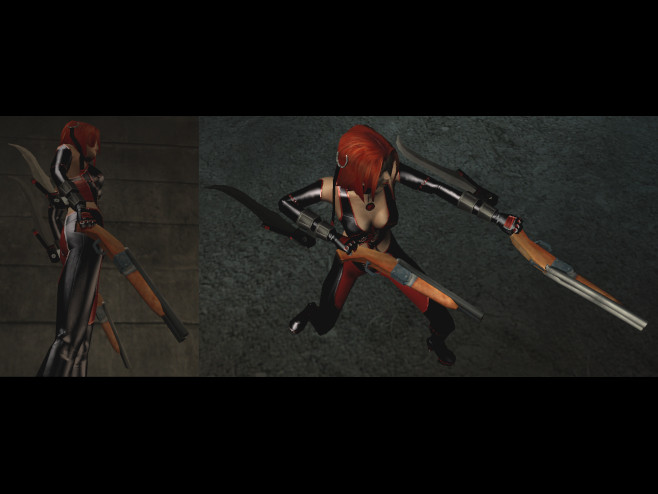 Sawed-Off Shotguns Mod for BloodRayne 2 | BR2 Mods