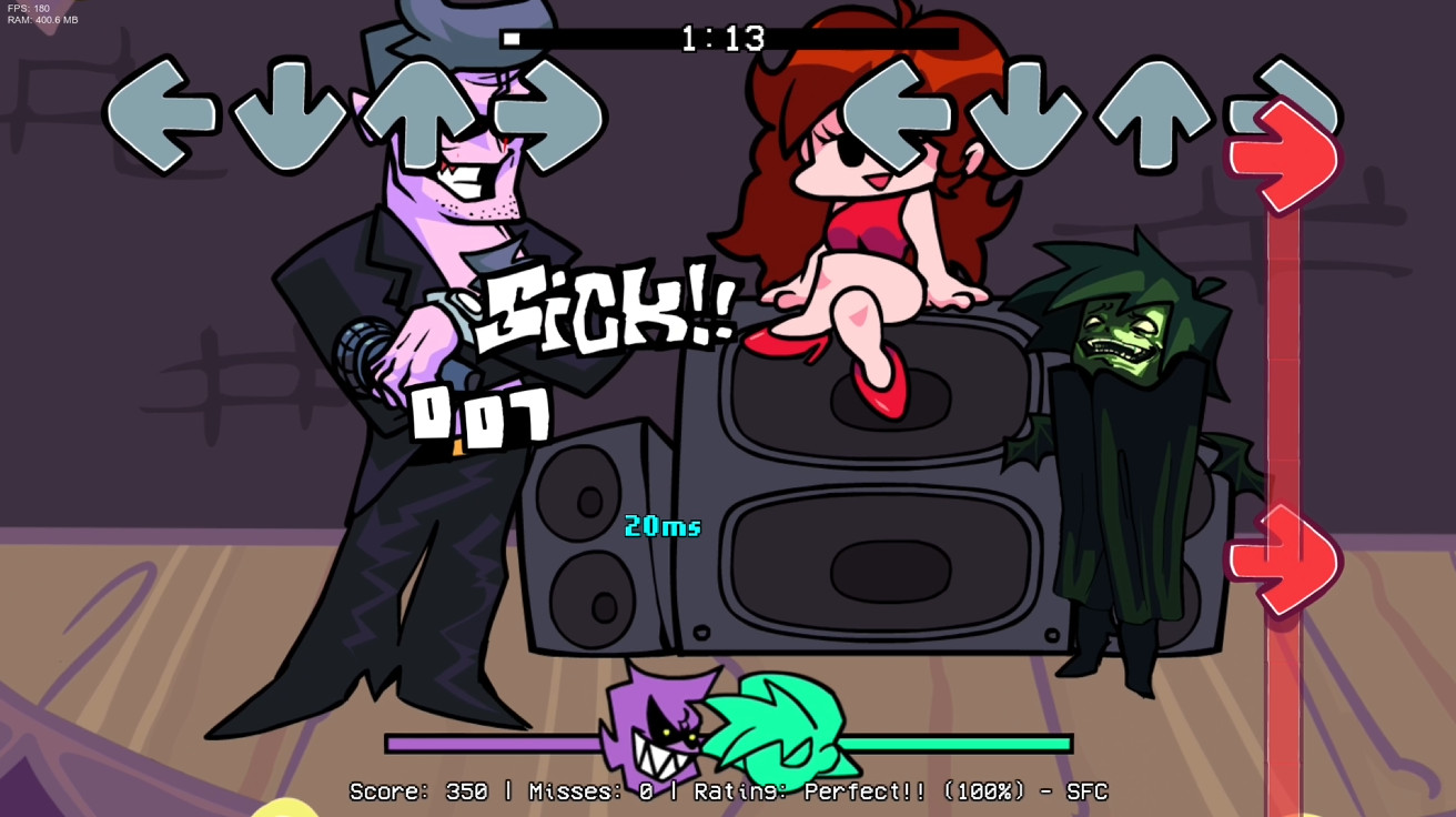 Psych Online Funkadelix skins Mod for Friday Night Funkin' | FNF Mods