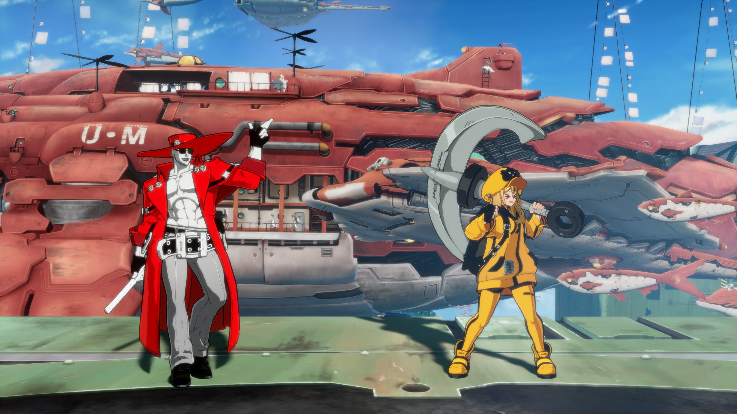 Red Sans OC Johnny [Color 03] Mod for GUILTY GEAR -STRIVE- | GGST Mods
