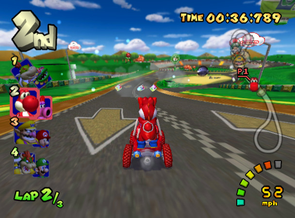 Red Yoshi Mod for Mario Kart: Double Dash!! | MKDD Mods