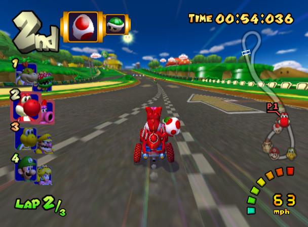 Red Yoshi Mod for Mario Kart: Double Dash!! | MKDD Mods