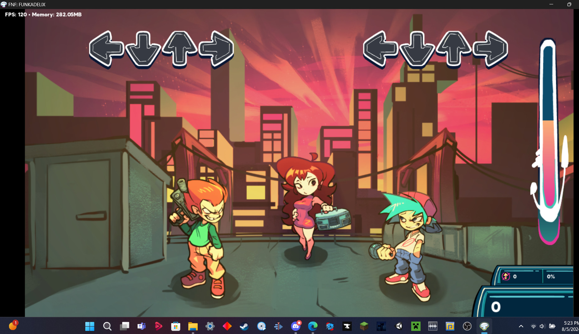 Funkadelix but with Monster and Pico Mod for Friday Night Funkin' | FNF ...