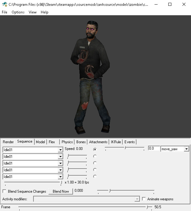 npc_zombie classic08 Mod for A Nights Haunting | anh Mods