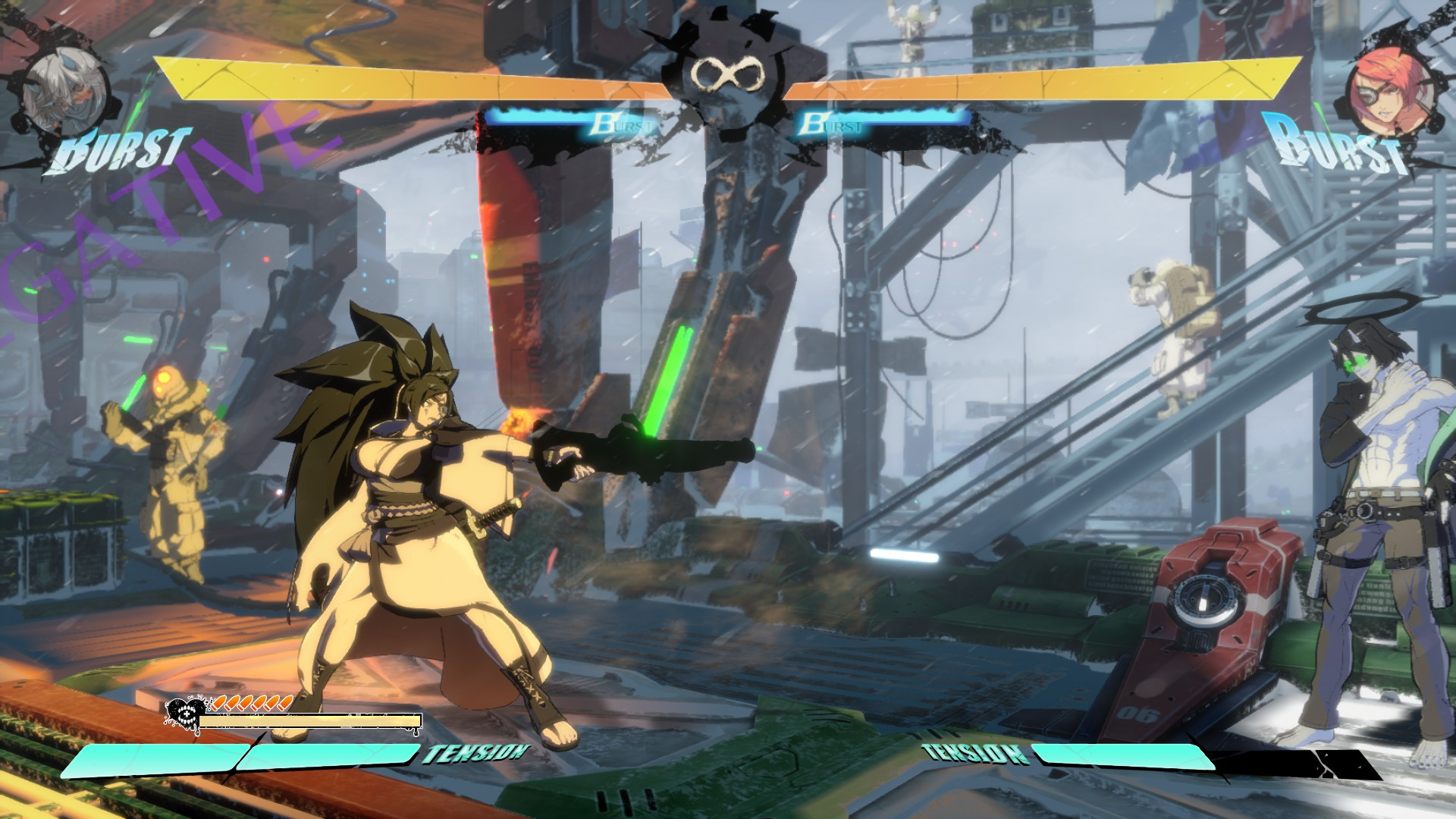 Renee Graves from TCOAAL (Baiken) Mod for GUILTY GEAR -STRIVE- | GGST Mods