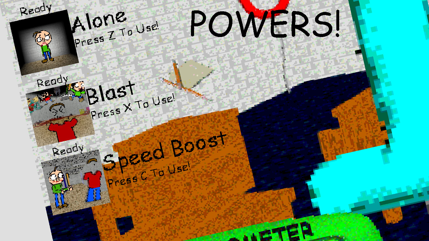 Baldi's Basics But You Are NULL Mod for Baldi's Basics | Baldi Mods