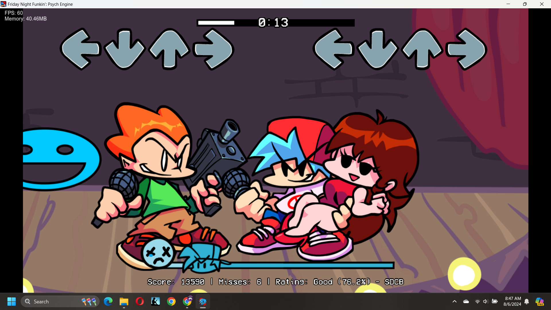 Psych Engine Vrs Smile Mod for Friday Night Funkin' | FNF Mods