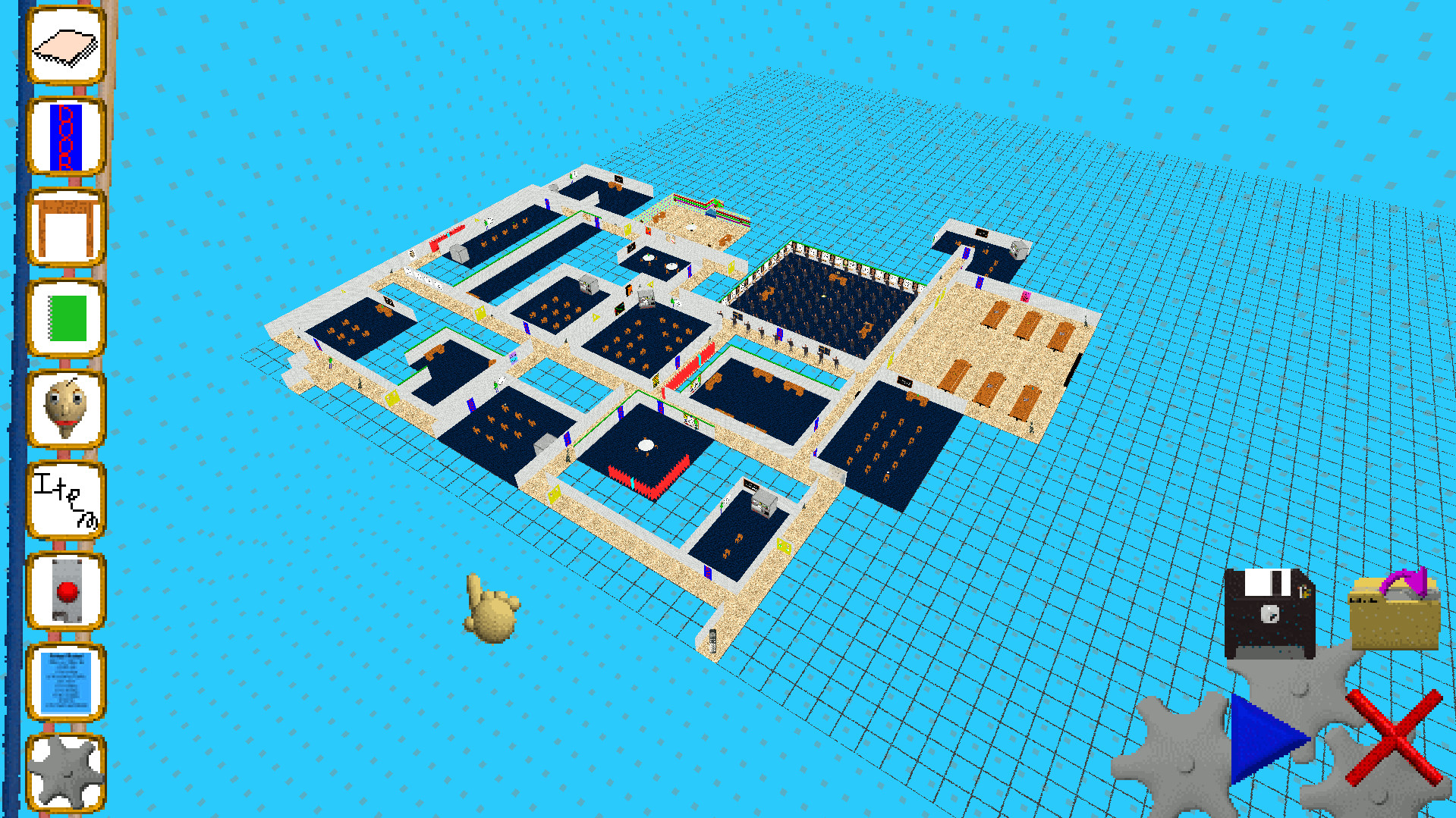 GrandGames' 99 Principal Challenge! Mod for Baldi's Basics | Baldi Mods