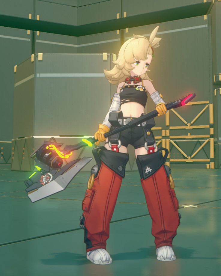 Mecha Axe Over Piper Weapon Mod for Zenless Zone Zero | ZZZ Mods