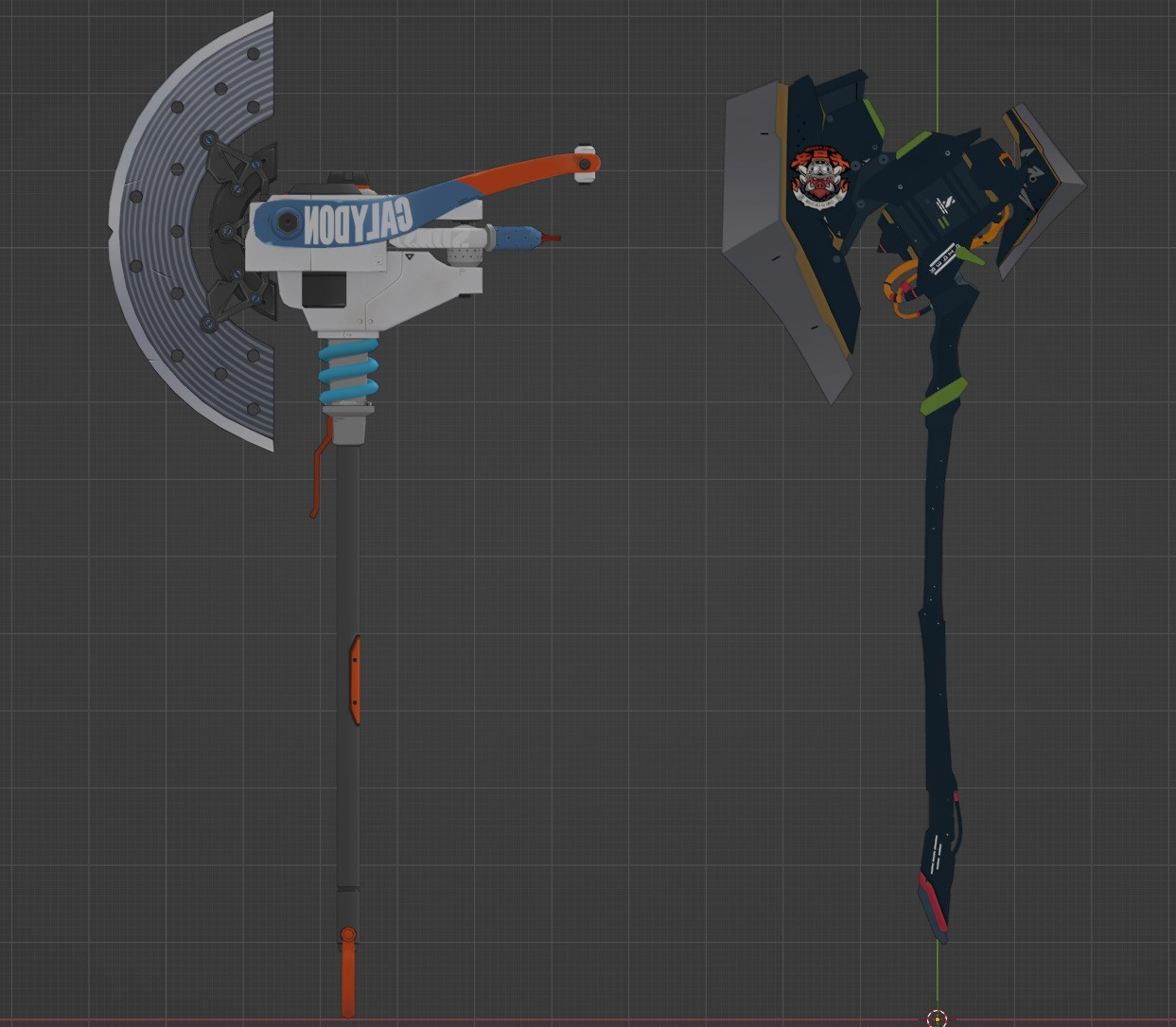Mecha Axe Over Piper Weapon Mod for Zenless Zone Zero | ZZZ Mods