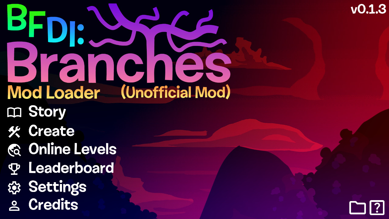 BFDI: Branches Mod Loader Mod for BFDI: Branches | BFDIB Mods