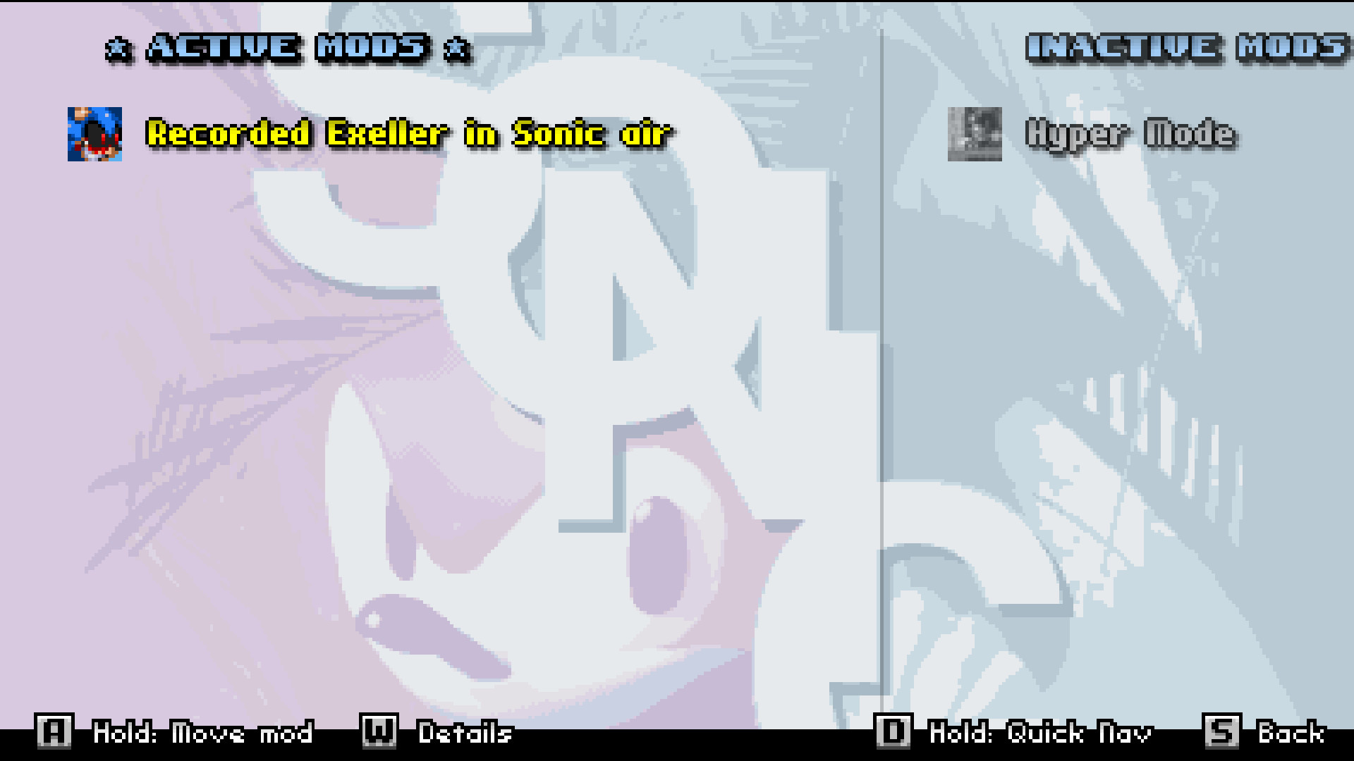 Recored Exeller in Sonic A.I.R Mod for Sonic 3 A.I.R. | S3AIR Mods