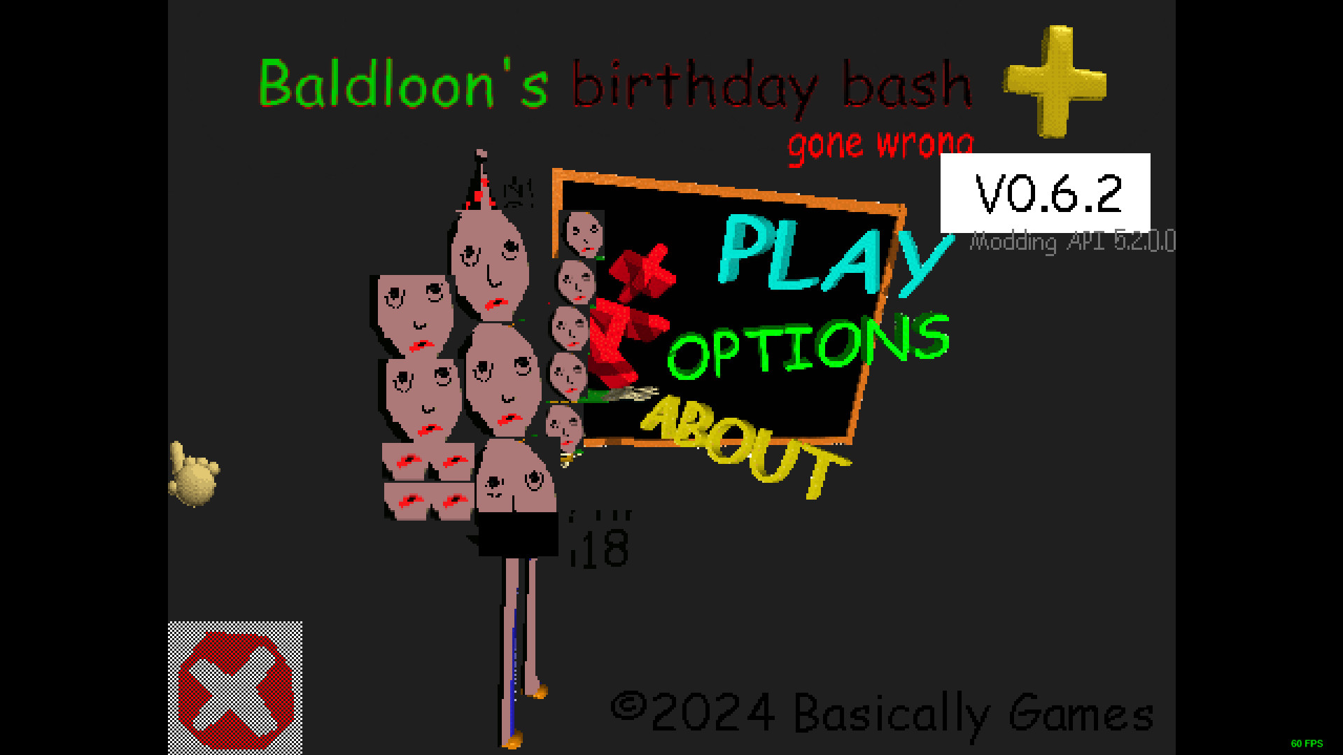 Birthday bash gone wrong (0.6.X) Mod for Baldi's Basics | Baldi Mods