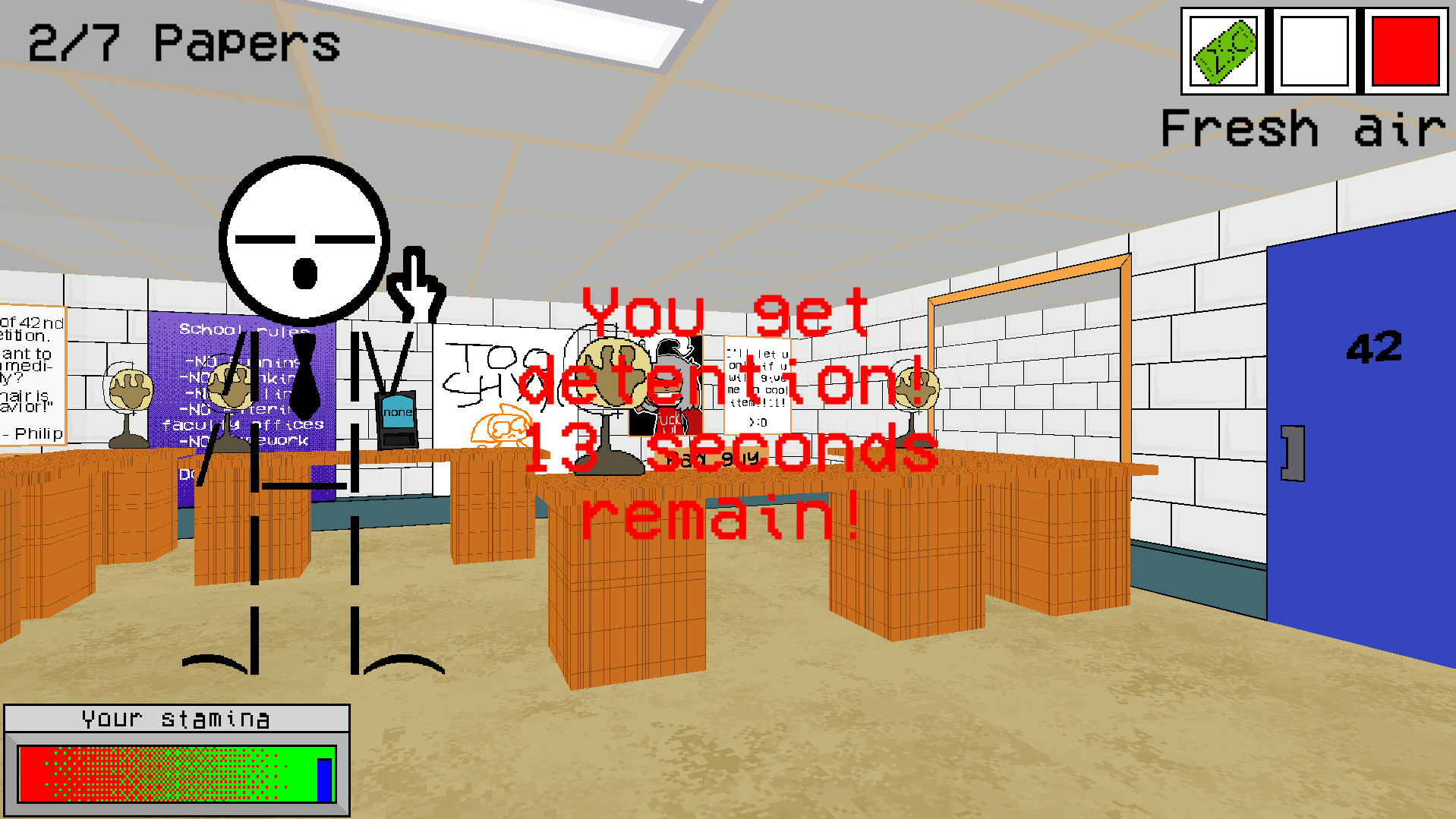 Backy's schoolhouse (DEAD PROJECT) Mod for Baldi's Basics | Baldi Mods