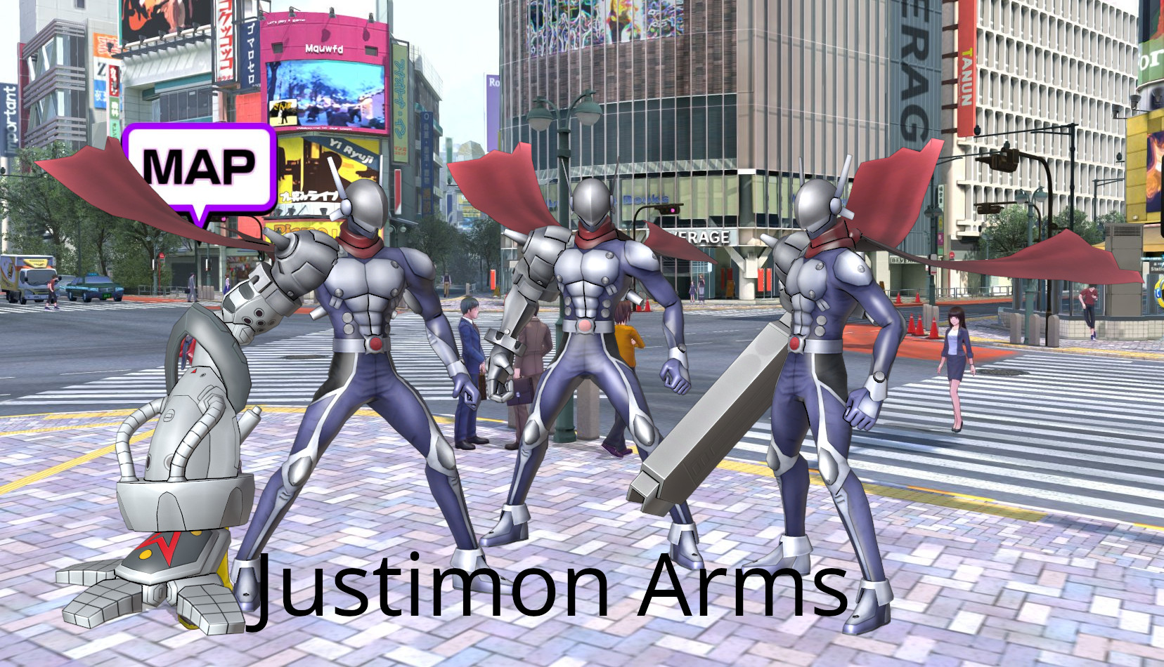 Justimon Arms Mod for Digimon Story Cyber Sleuth: Complete Edition ...