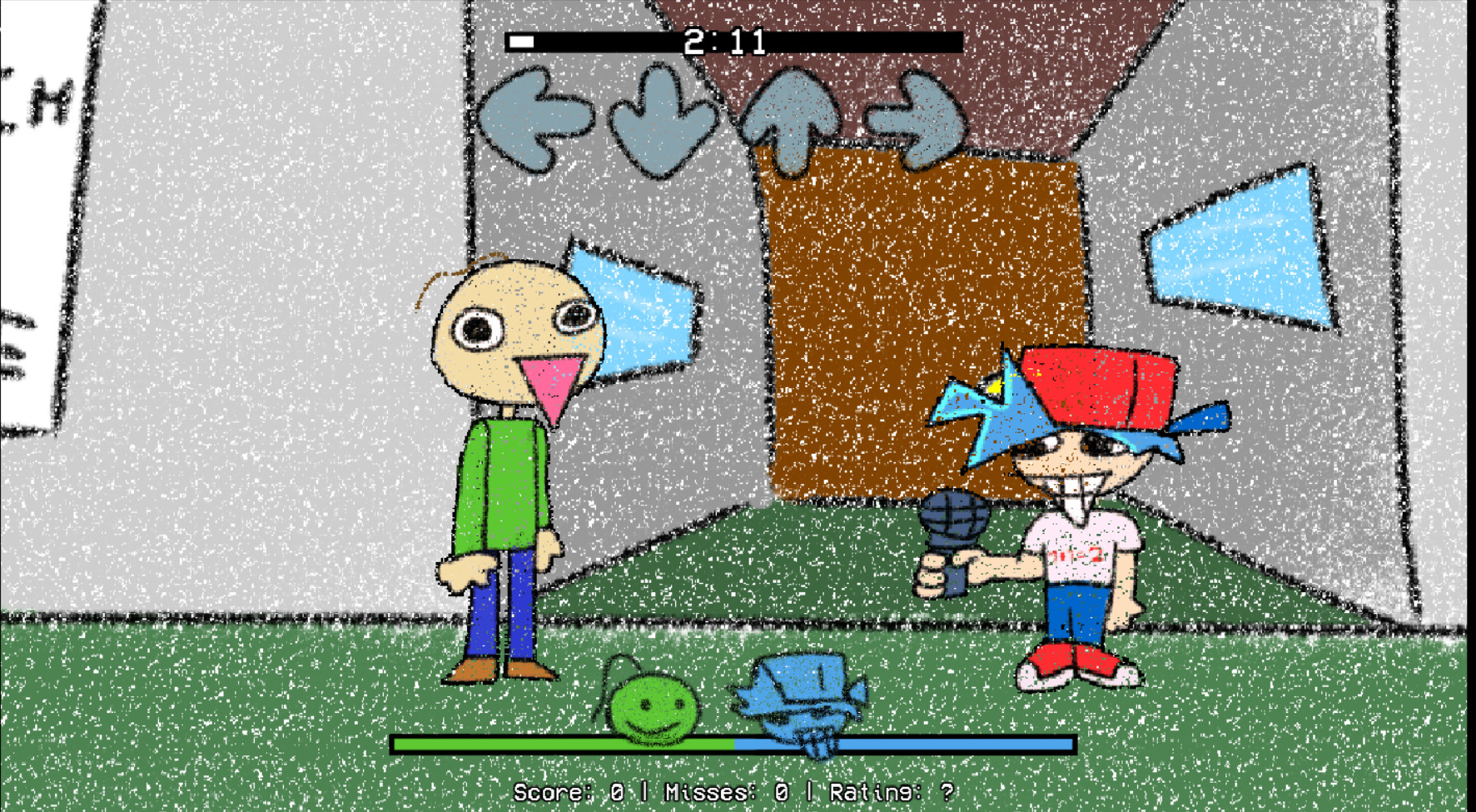 FNF vs. BALDEAR (small mod) Mod for Friday Night Funkin' | FNF Mods