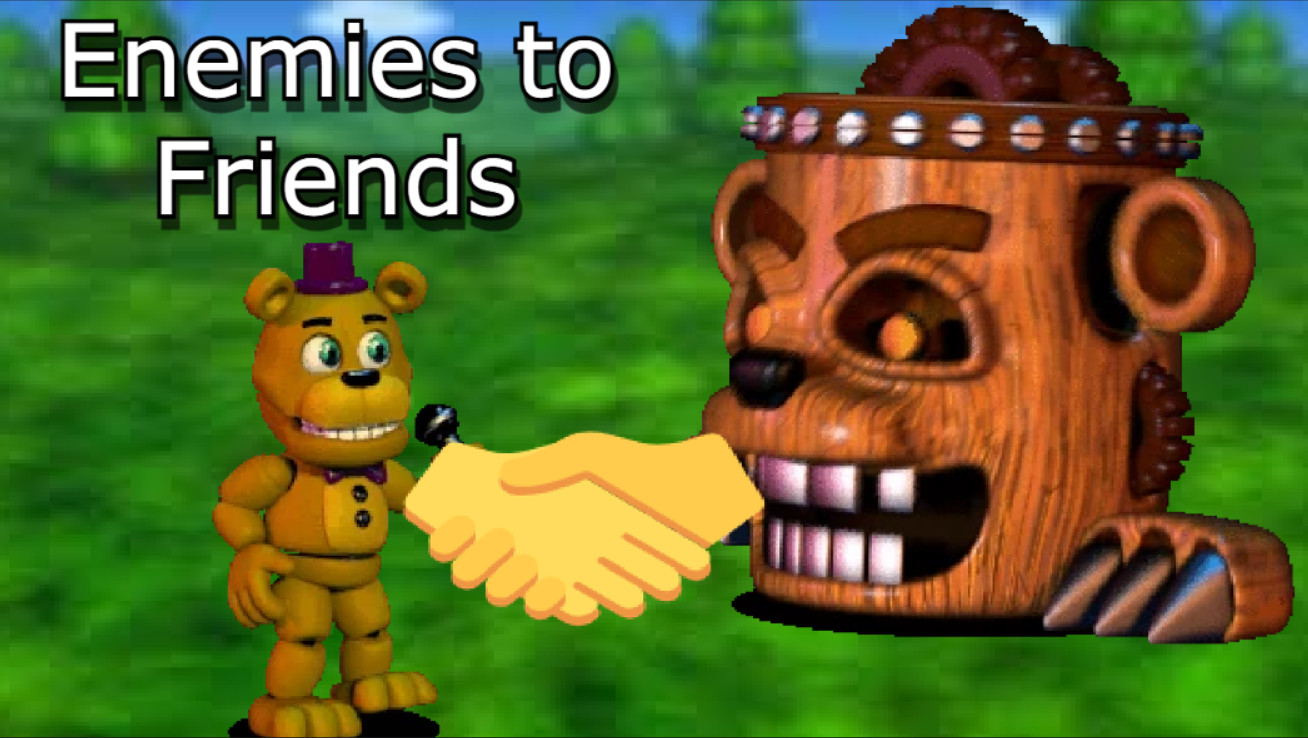 (First build out)Fnaf World With playable Enemies Mod for Five Nights ...
