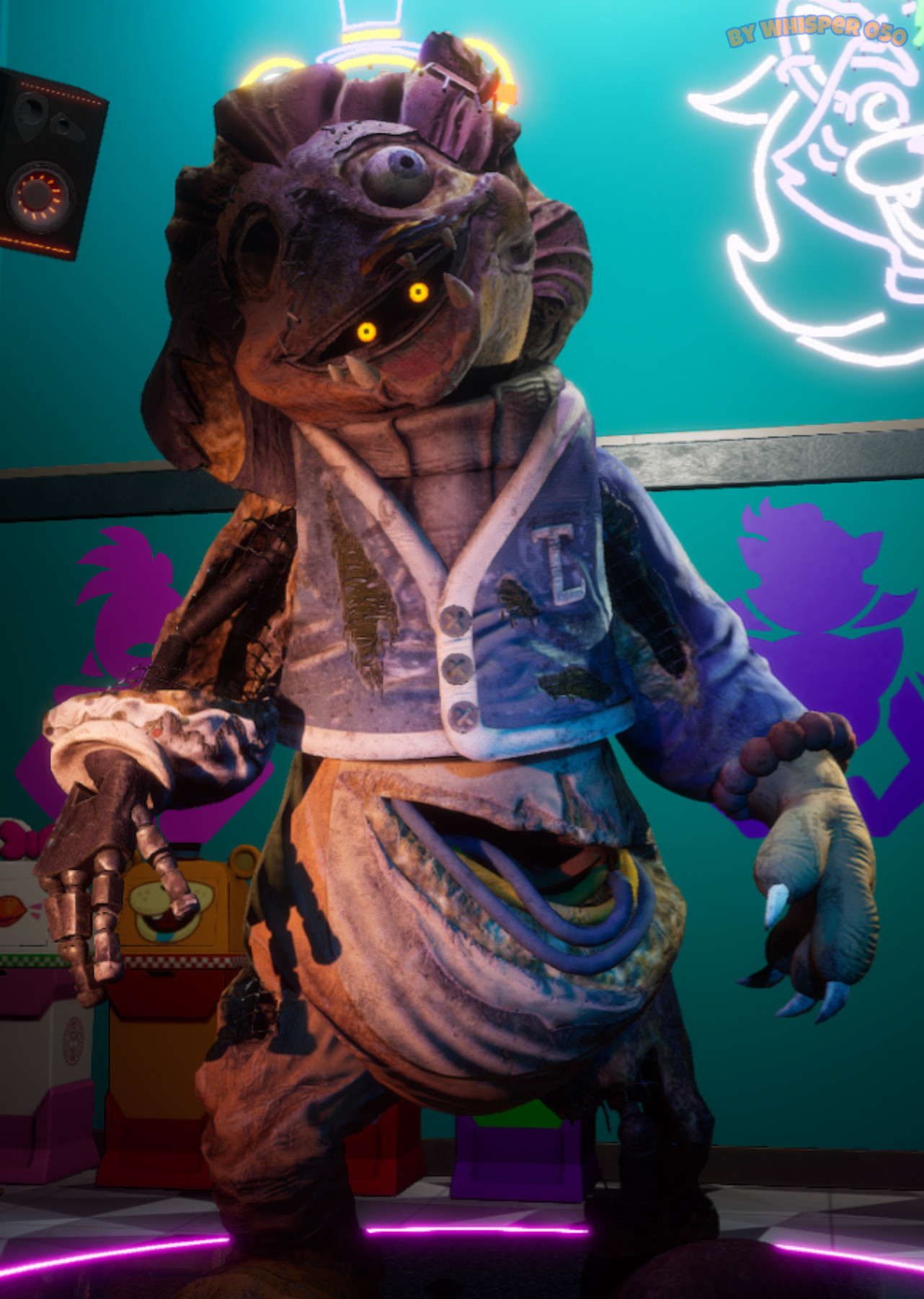 Mimic Eye Emissive Restoration Mod for Five Nights at Freddy's Security ...