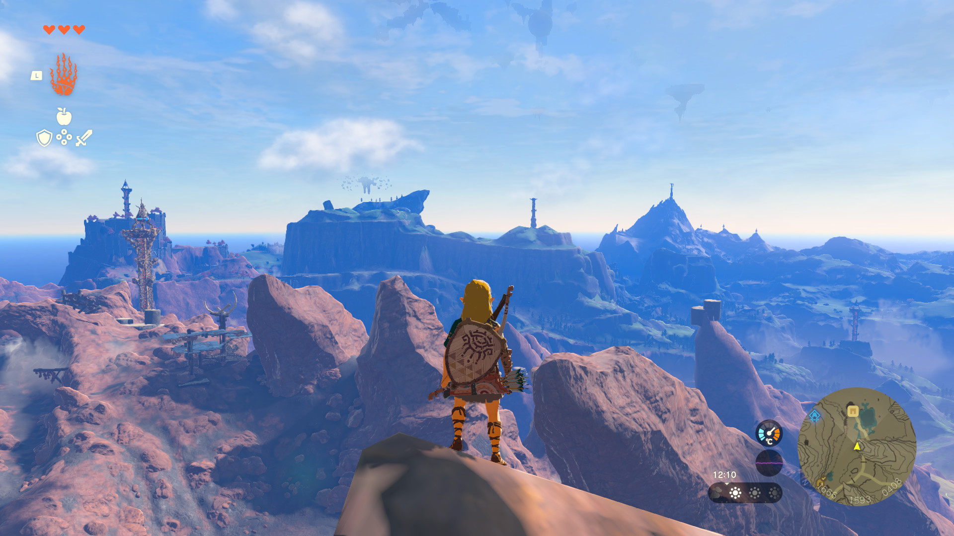 Sheikah Towers from BotW Mod for The Legend of Zelda: Tears of the ...