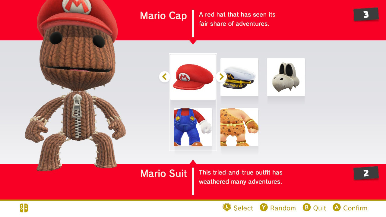 Sackboy Mod for Super Mario Odyssey | SMO Mods