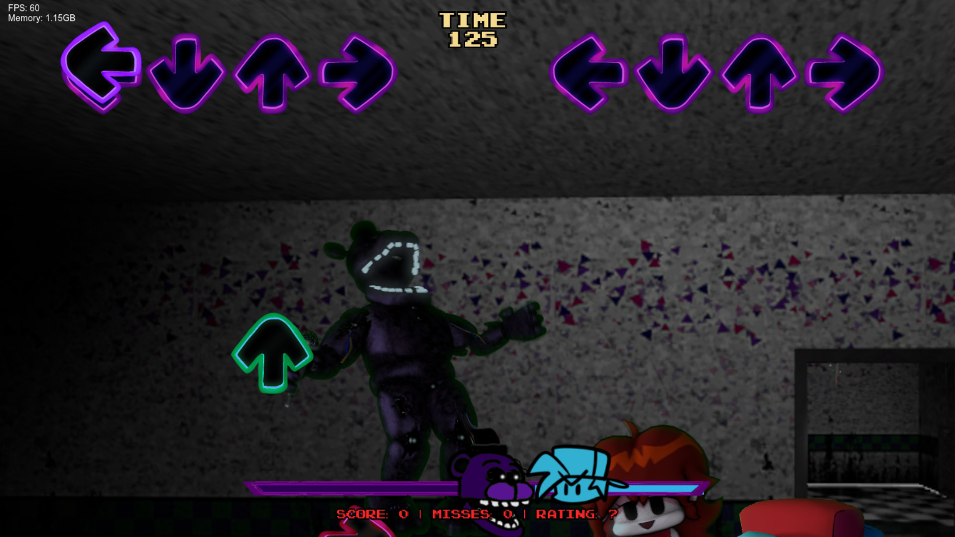 Freddy's Madness (FNaF MM v2 mix) Mod for Friday Night Funkin' | FNF Mods