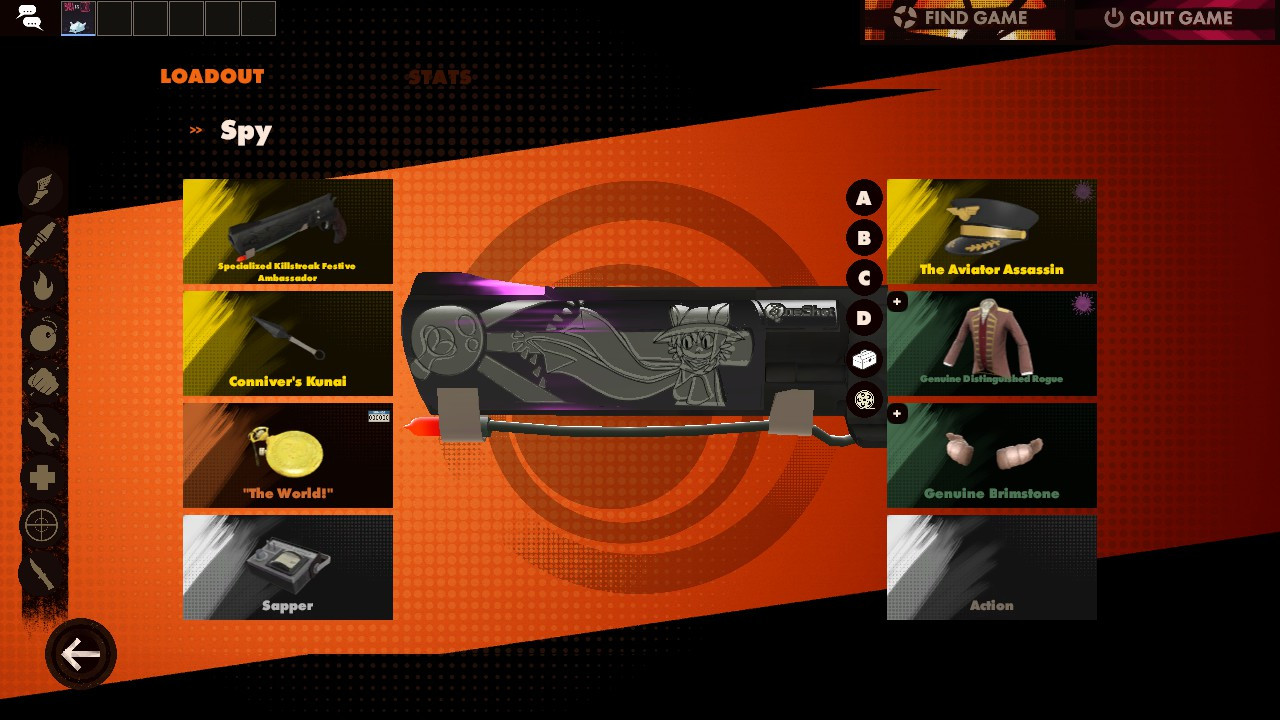 Oneshot Niko Engraved Festive Ambassador Mod for Team Fortress 2 | TF2 Mods