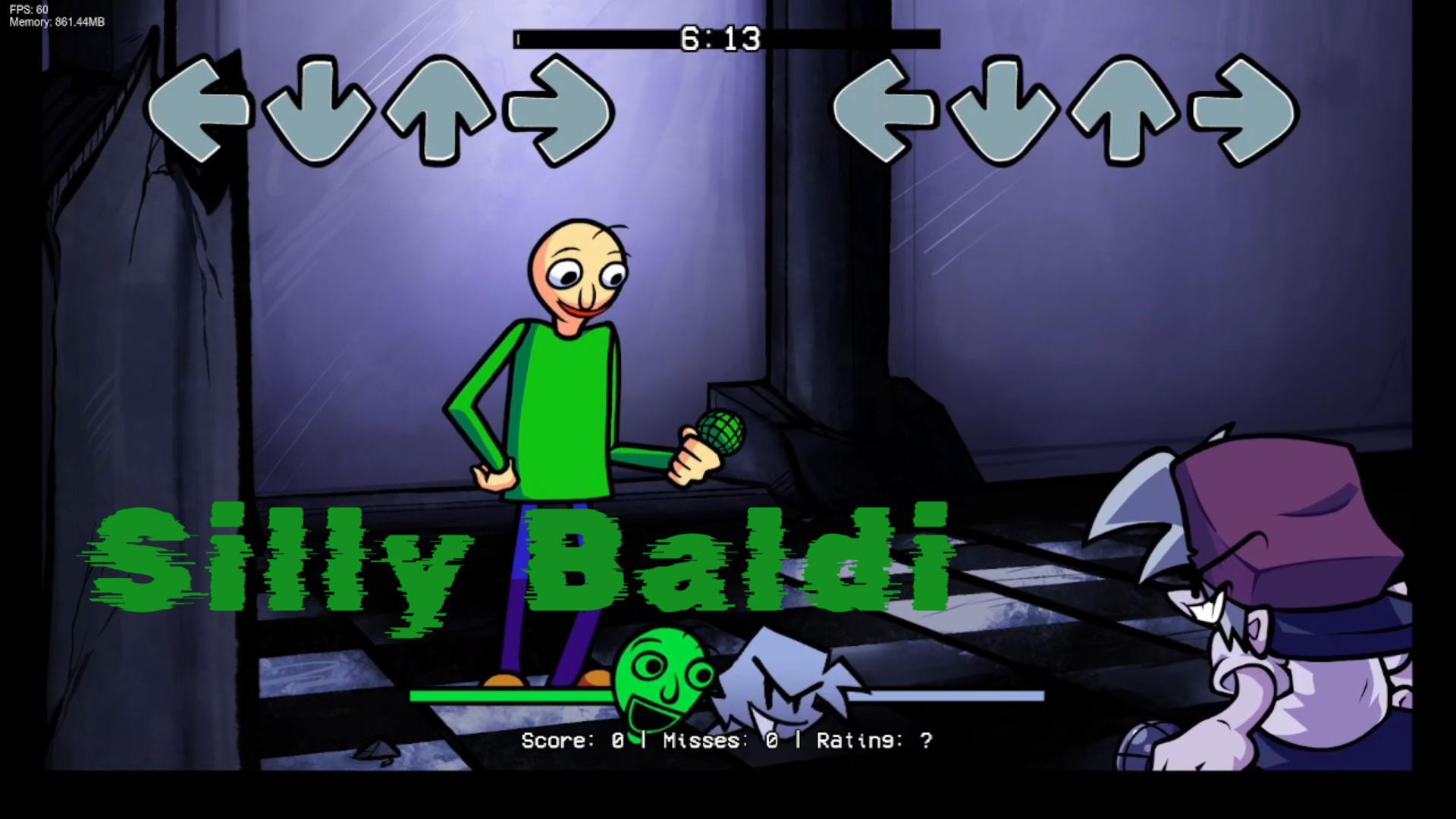 Silly Baldi Mod for Friday Night Funkin' | FNF Mods