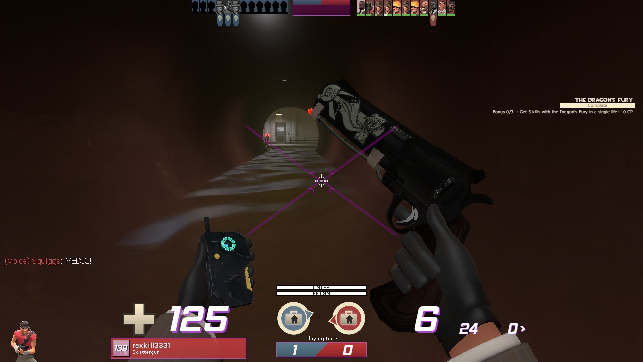 Oneshot Niko Engraved Festive Ambassador Mod for Team Fortress 2 | TF2 Mods