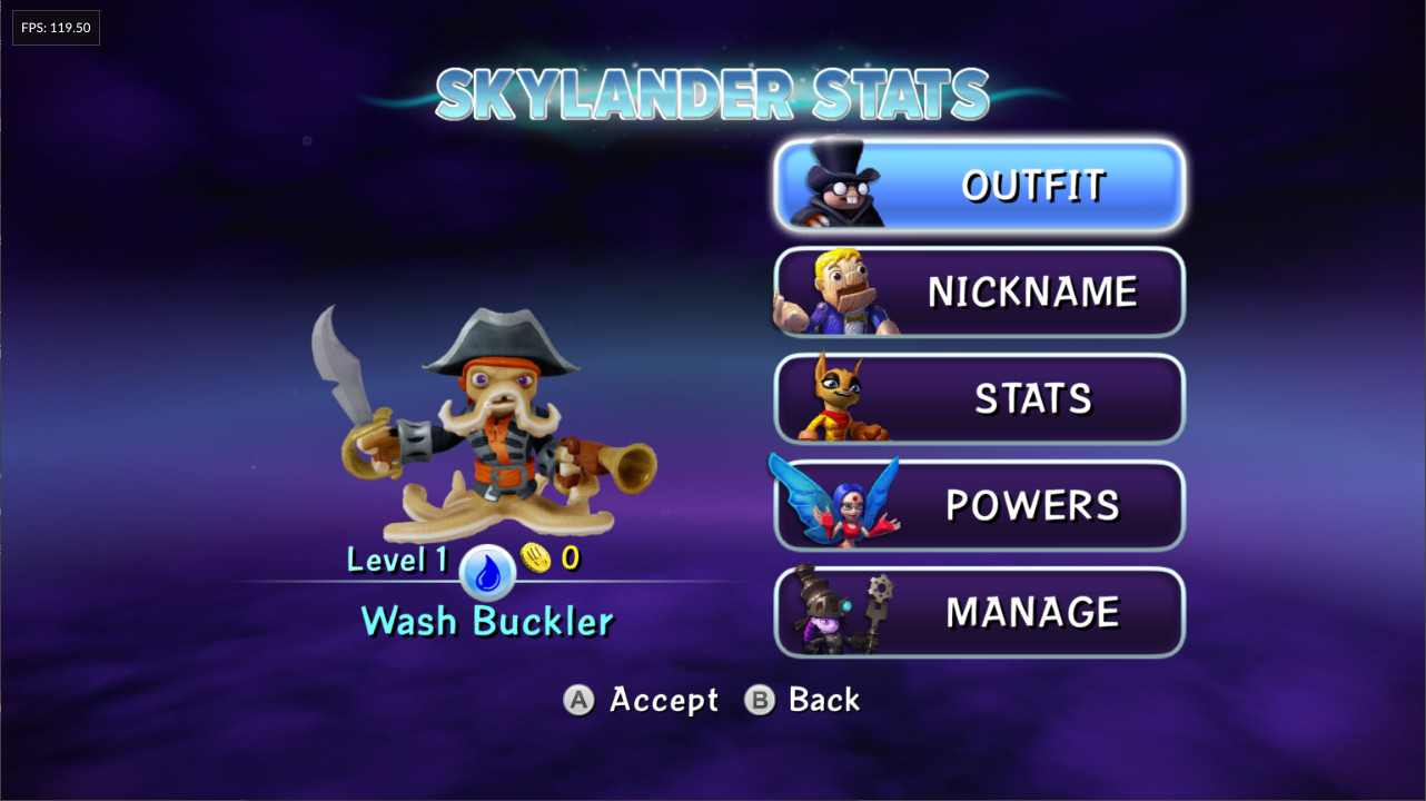 (Wii U) Color-Swap Blast Zone & Wash Buckler Mod for Skylanders Trap ...
