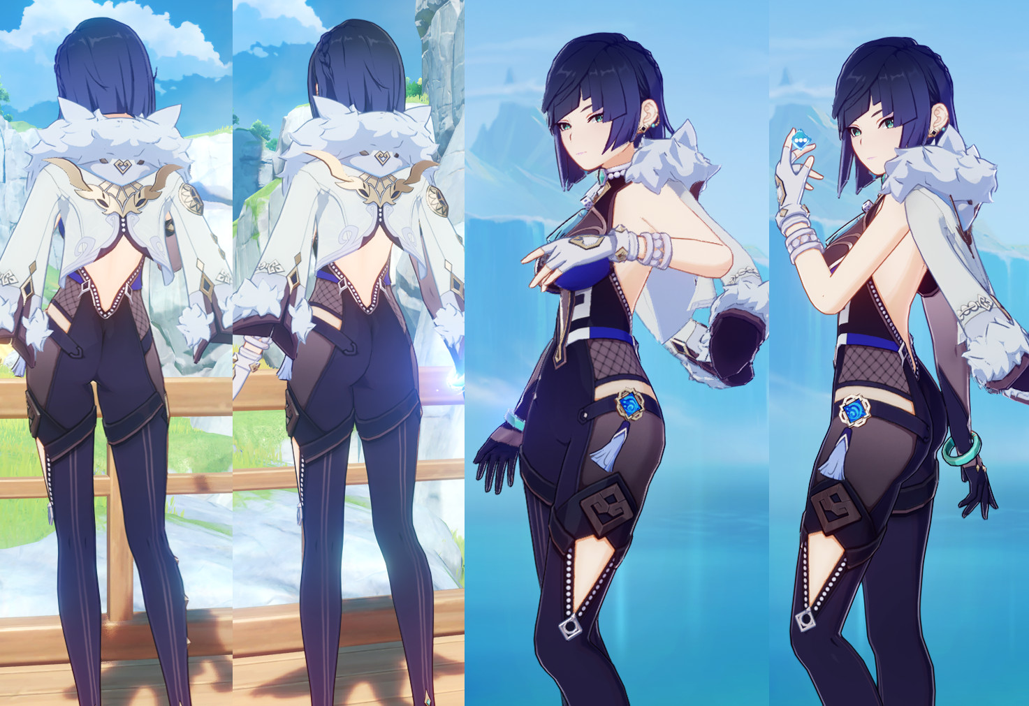 Yelan Body Suit Tweak Mod for Genshin Impact | GI Mods