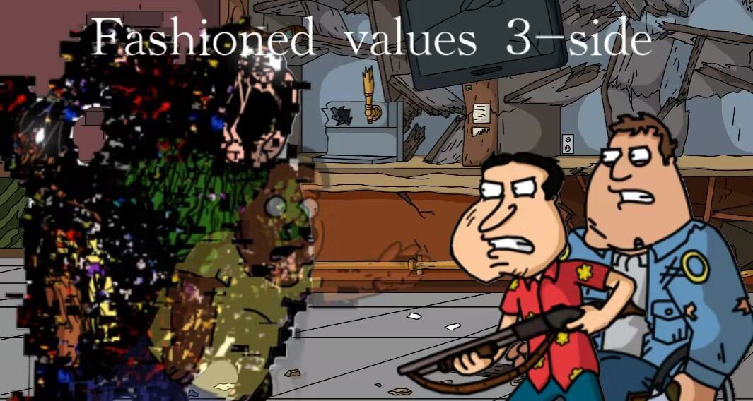fashioned values 3-side Mod for Friday Night Funkin' | FNF Mods