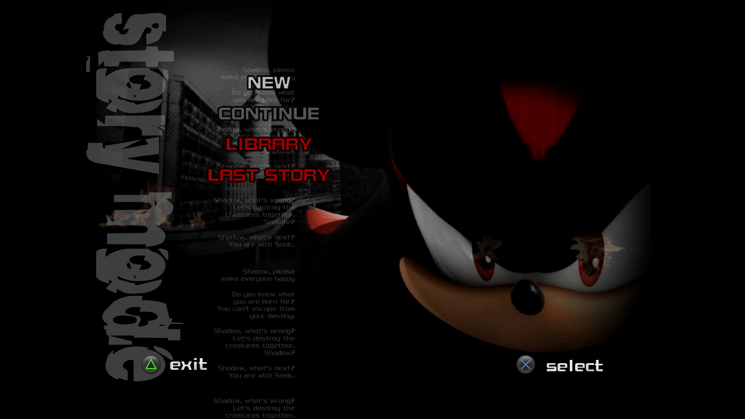 HD GUI for ShadowTH/Reloaded Mod for Shadow The Hedgehog | ShTH Mods