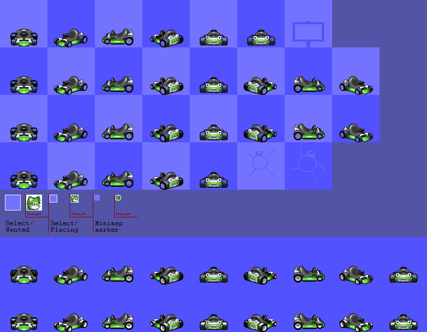 Ring Racers Racer but Nobody is in the kart Mod for Dr. Robotnik's Ring ...