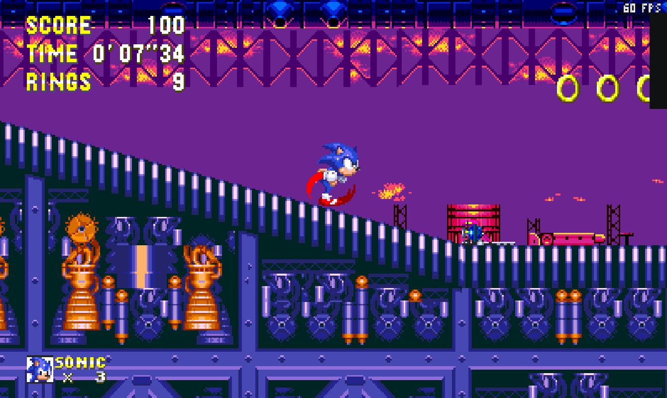 Metallic Madness (Past) Mod for Sonic 3 A.I.R. | S3AIR Mods