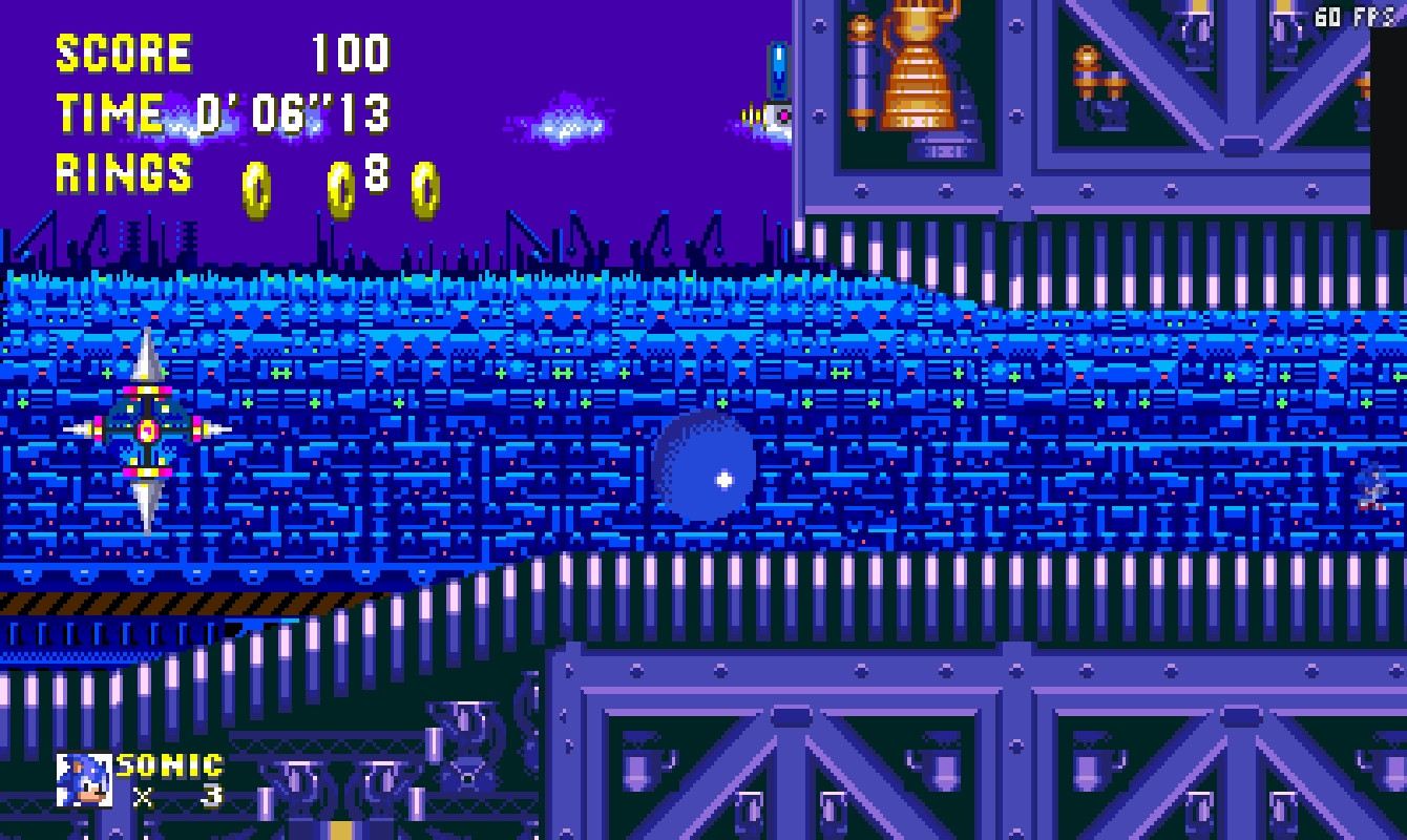 Metallic Madness (Past) Mod for Sonic 3 A.I.R. | S3AIR Mods