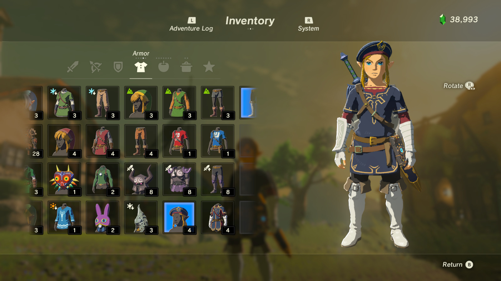 Beta + Custom Champion's Tunics Mod for The Legend of Zelda: Breath of ...