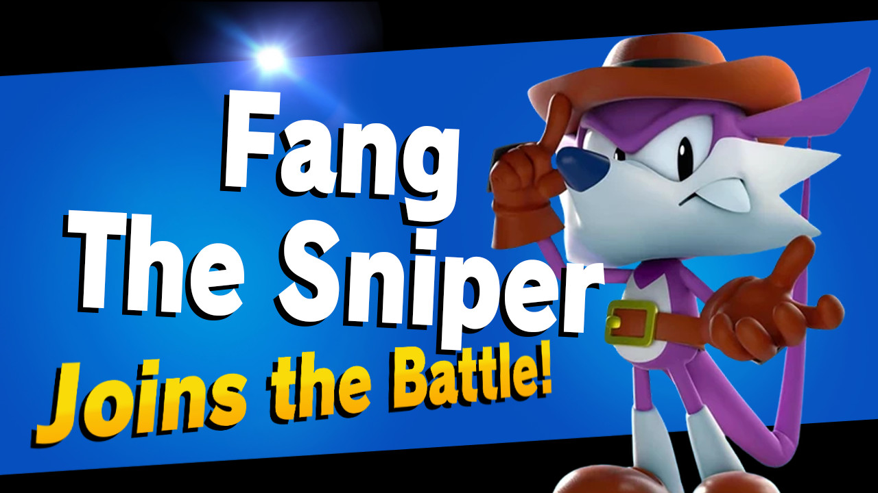 Sonic | Fang the Sniper over Fox Mod for Super Smash Bros. Ultimate ...