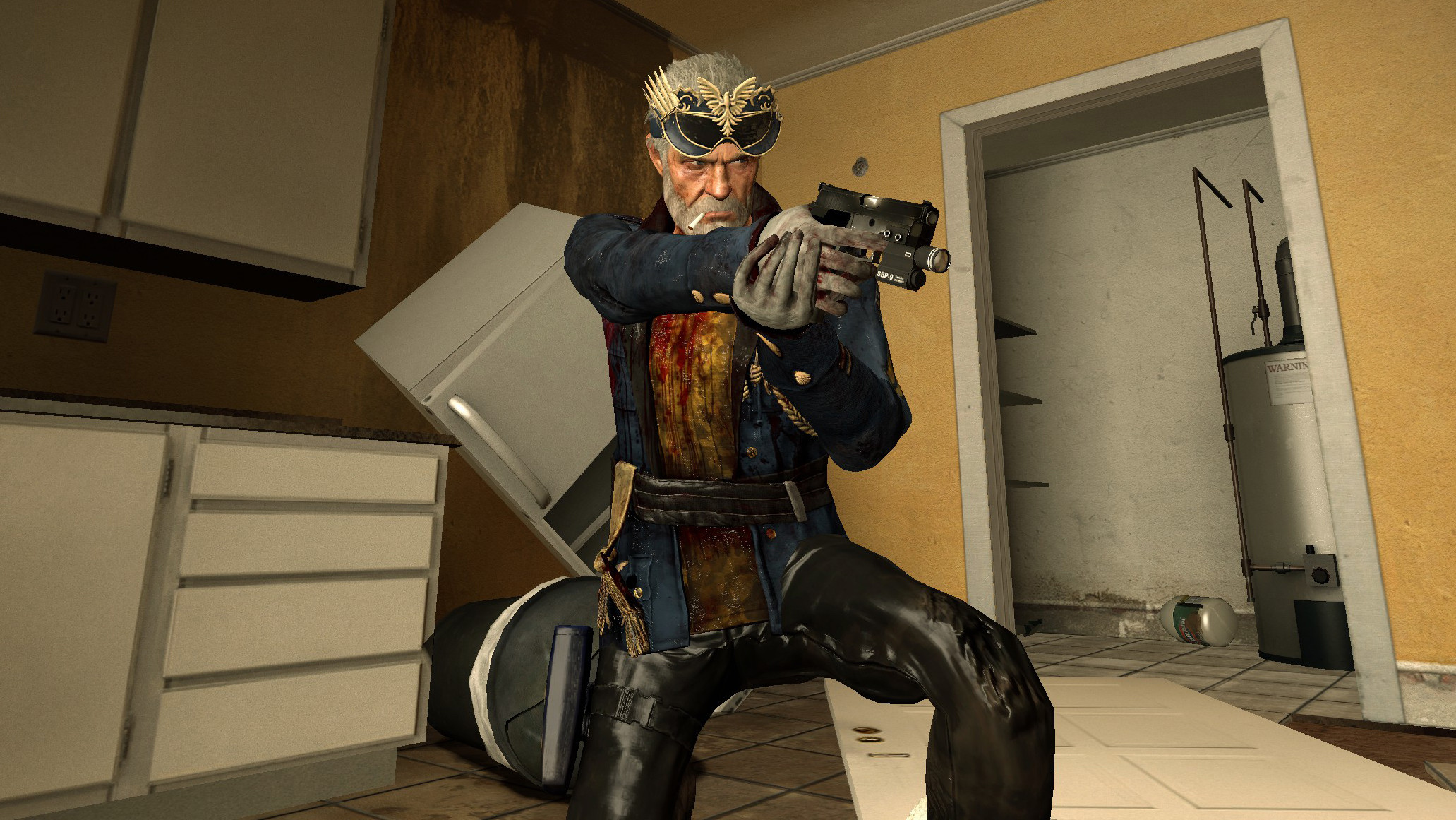 Twisted Masquerade Bill from Dead by Daylight Mod for Left 4 Dead 2 ...