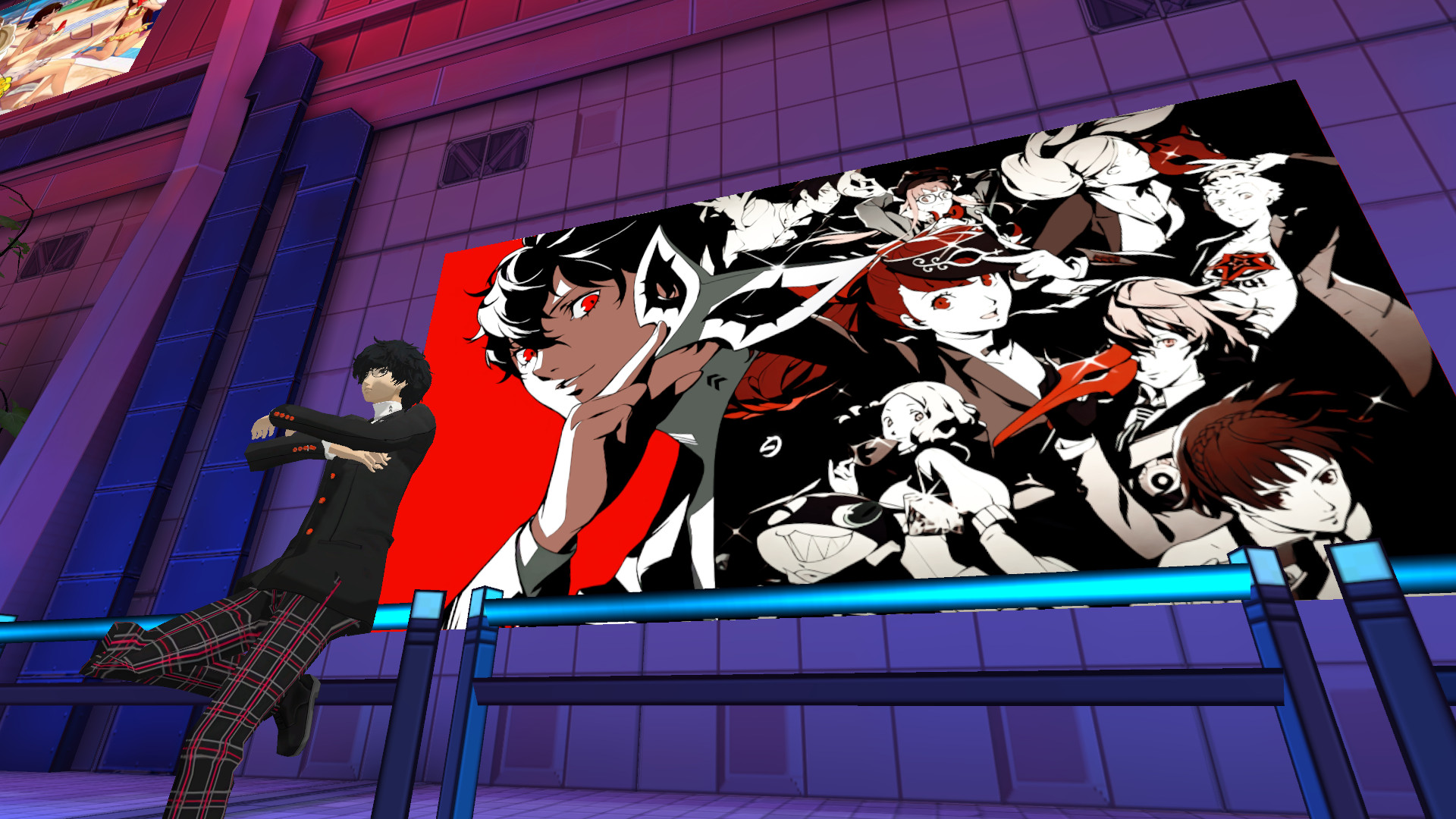 Ren Amamiya (Persona 5 Dancing) Mod for Bomb Rush Cyberfunk | BRC Mods