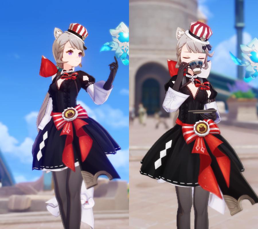 Lynette KFC costume mod Mod for Genshin Impact | GI Mods