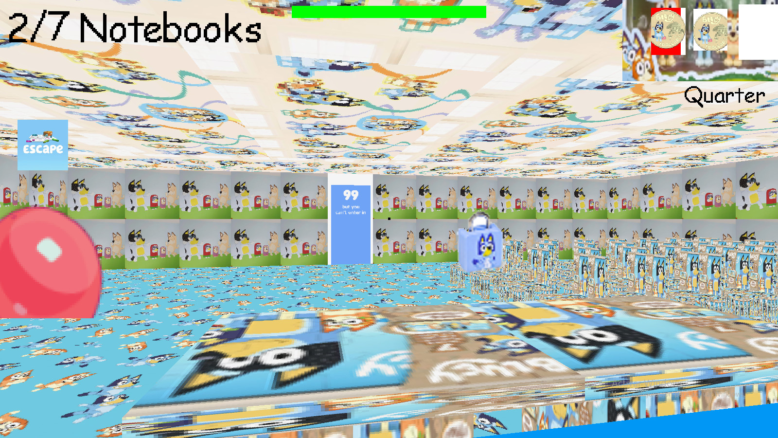 Bluey Basics: The First Part Mod for Baldi's Basics | Baldi Mods