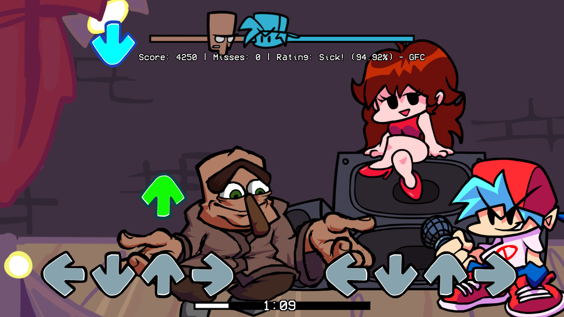 Minecraft villager skin Mod for Friday Night Funkin' | FNF Mods