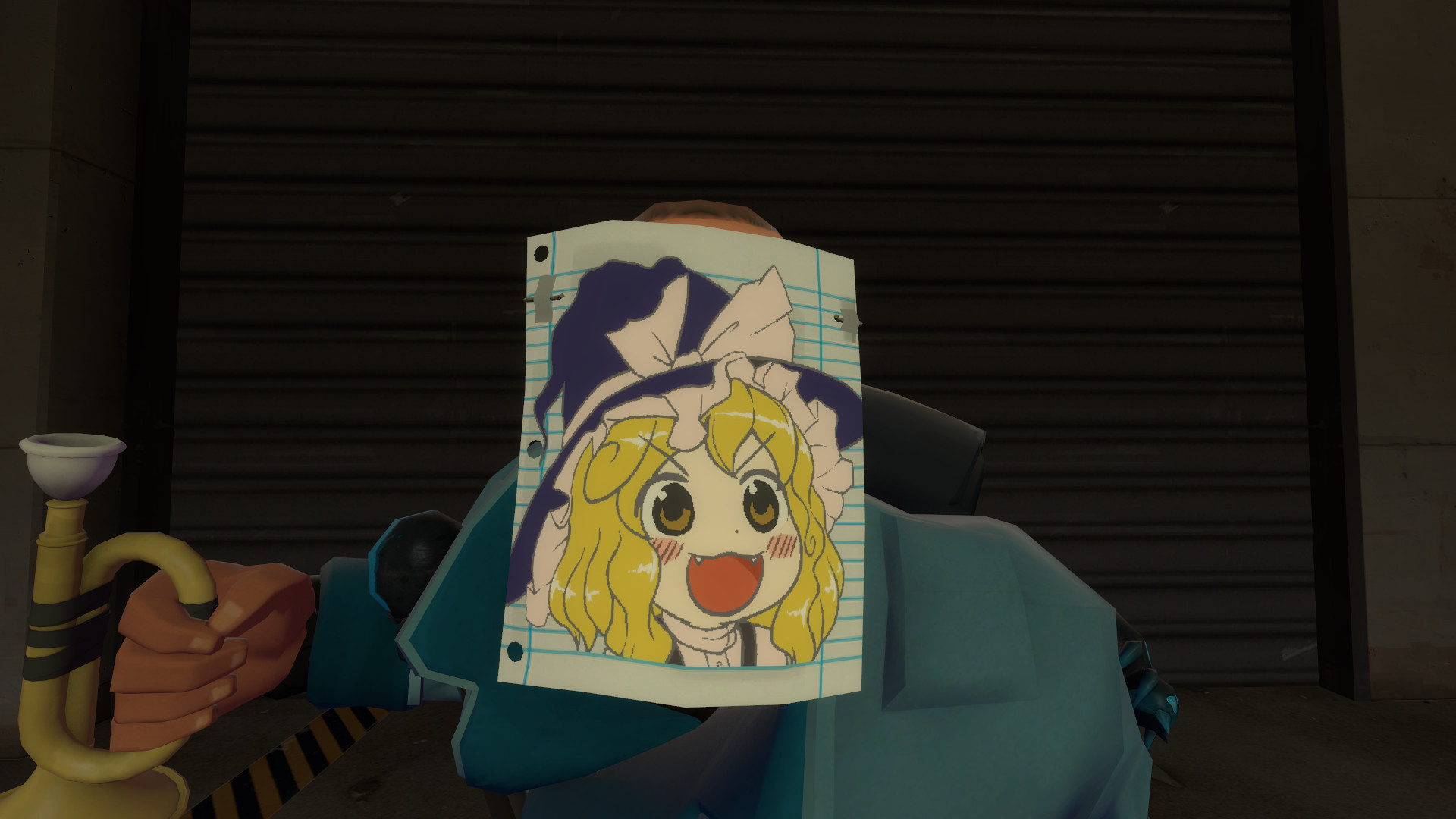 Scariest Mask Ever Touhou Gyate Mod for Team Fortress 2 | TF2 Mods