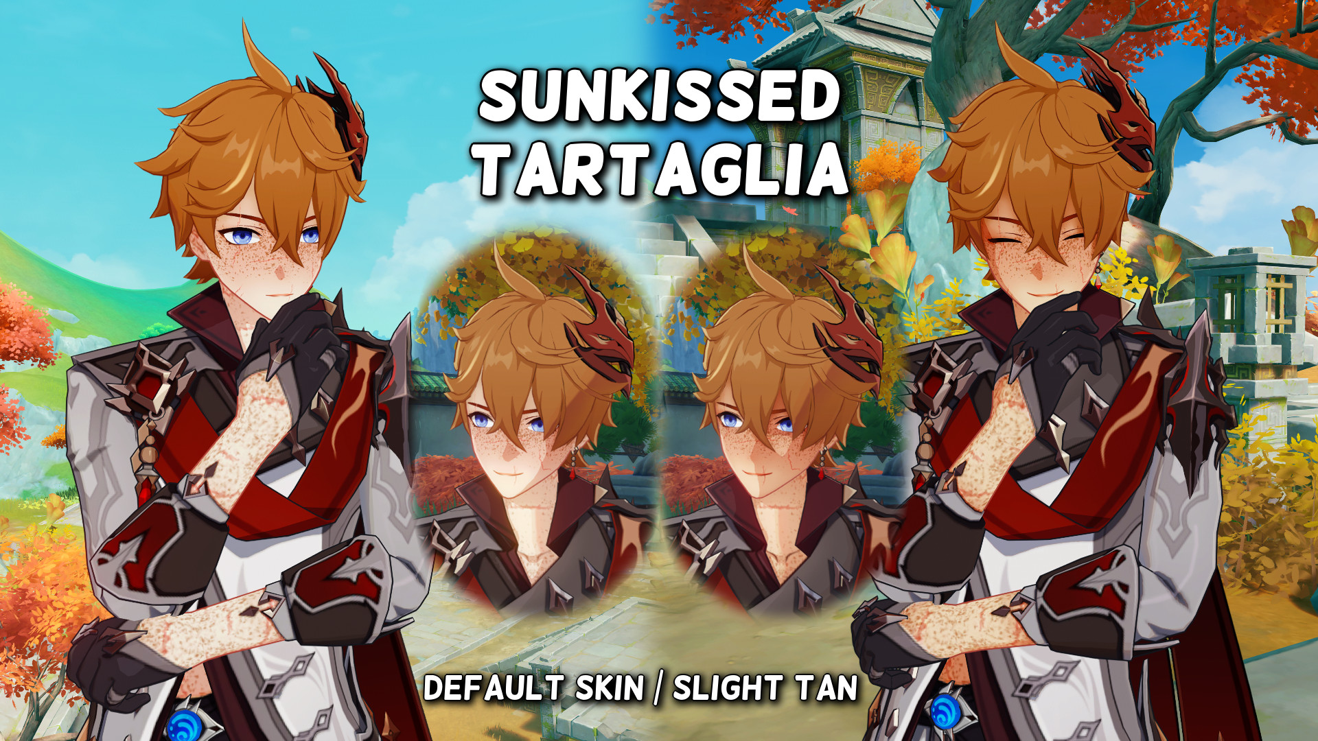 Sunkissed Tartaglia Mod for Genshin Impact | GI Mods