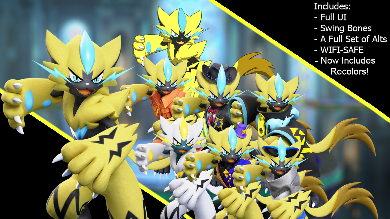 Zeraora Mod for Super Smash Bros. Ultimate | SSBU Mods